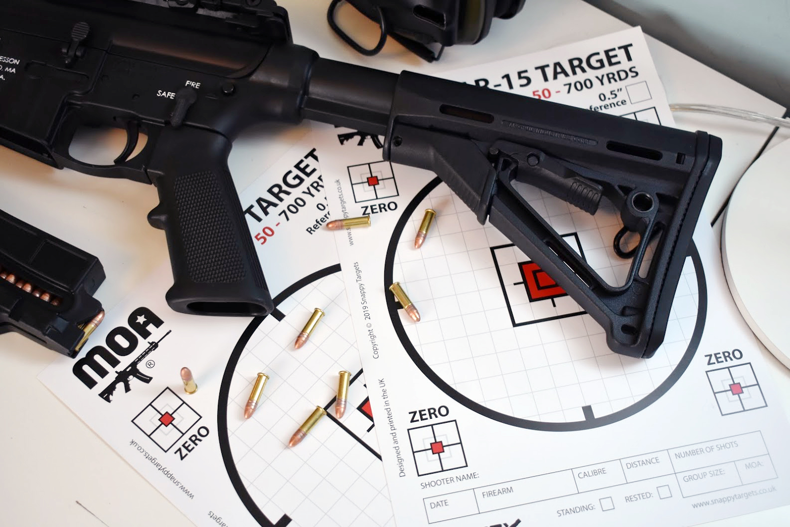 Mini Rifle / AR-15 MOA Targets (Rimfire, Centrefire and Air Rifle ...