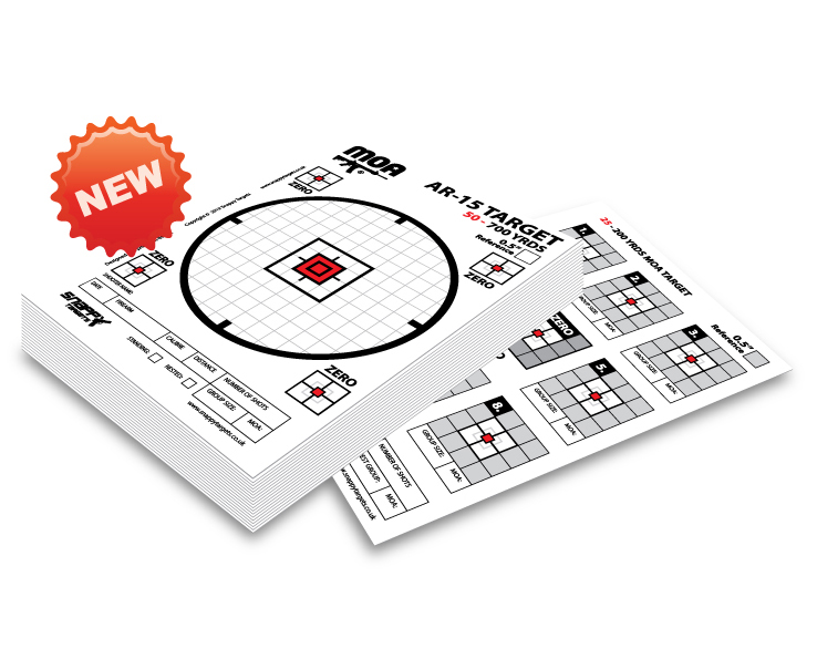 Mini Rifle / AR-15 MOA Targets (Rimfire, Centrefire and Air Rifle ...
