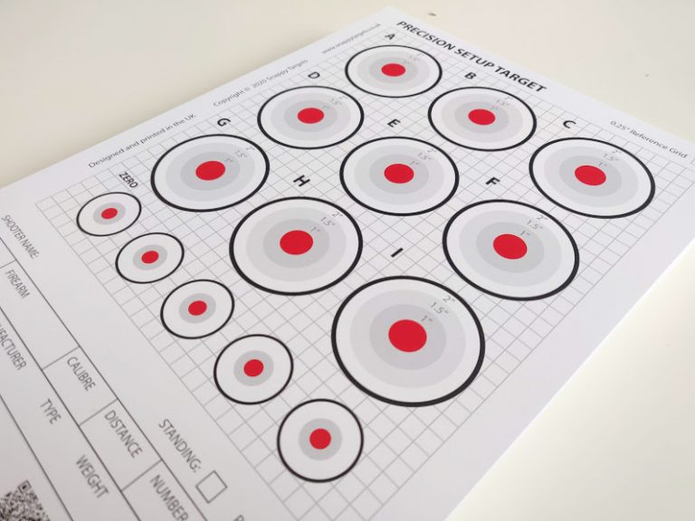 Precision Setup Targets (Rimfire, Centrefire and Air Rifle) – Snappy ...