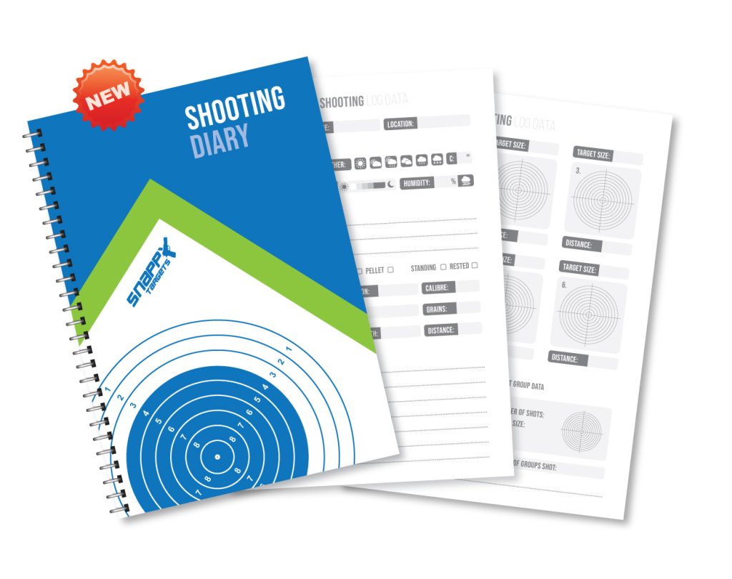 A5 – 100 Page Shooting Diary – Snappy Targets