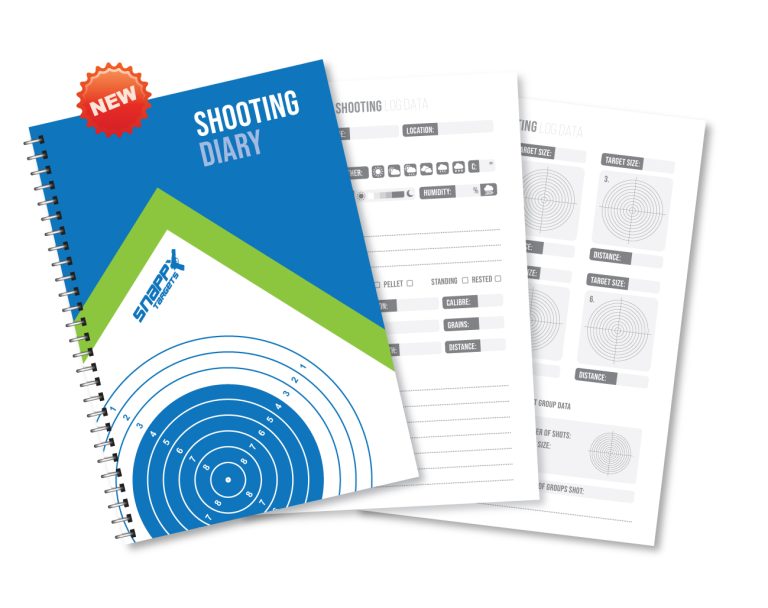 A5 – 100 Page Shooting Diary – Snappy Targets