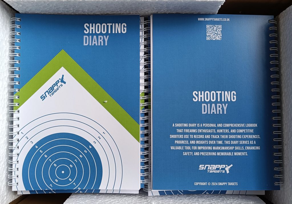 A5 – 100 Page Shooting Diary – Snappy Targets