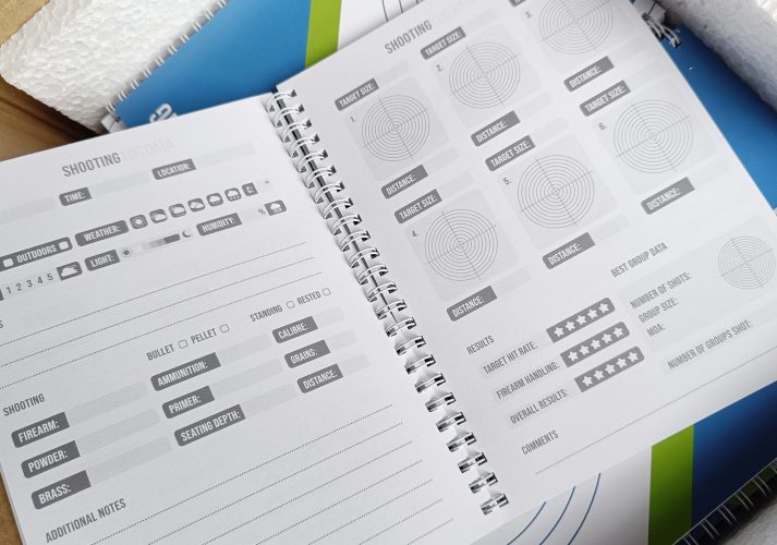 A5 – 100 Page Shooting Diary – Snappy Targets